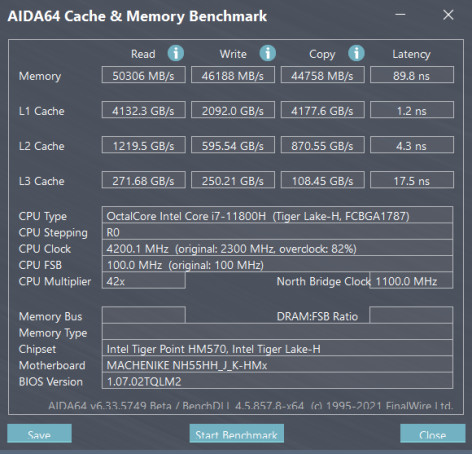 均衡配置满足玩家所需 机械师T58-V 2021版评测-太平洋电脑网