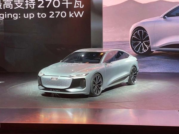 奥迪纯电A6L曝光：外观大变样 或命名E6L