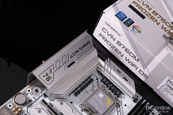 性能美学新标杆，七彩虹 CVN B760M FROZEN WIFI D5 战列舰主板评测-太平洋科技