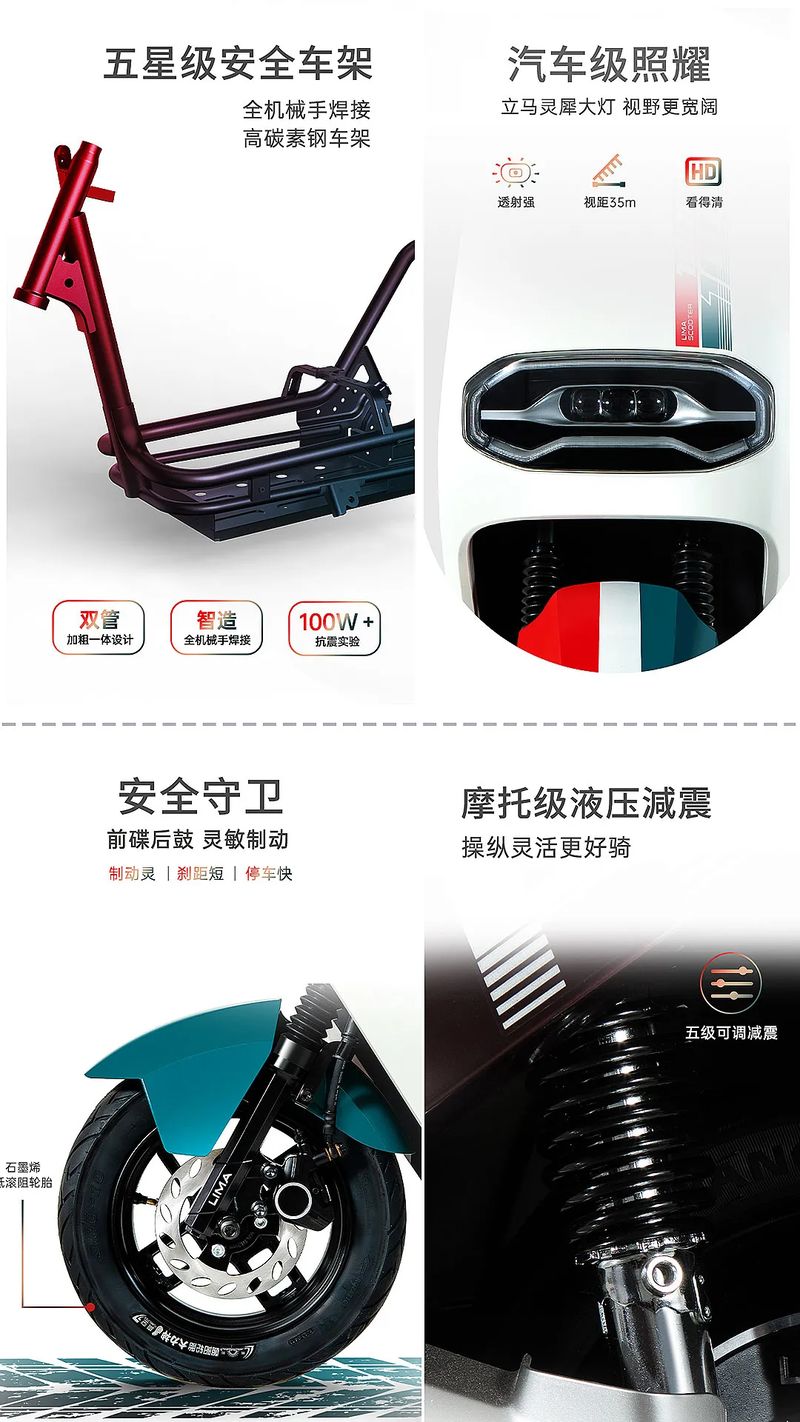 最大续航500KM！立马H5三代远航版亮相：售7999元